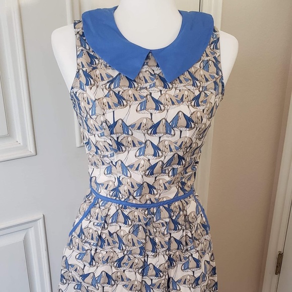 Modcloth | Dresses | Modcloth Retrolicious Aline Mushroom Dress | Poshmark